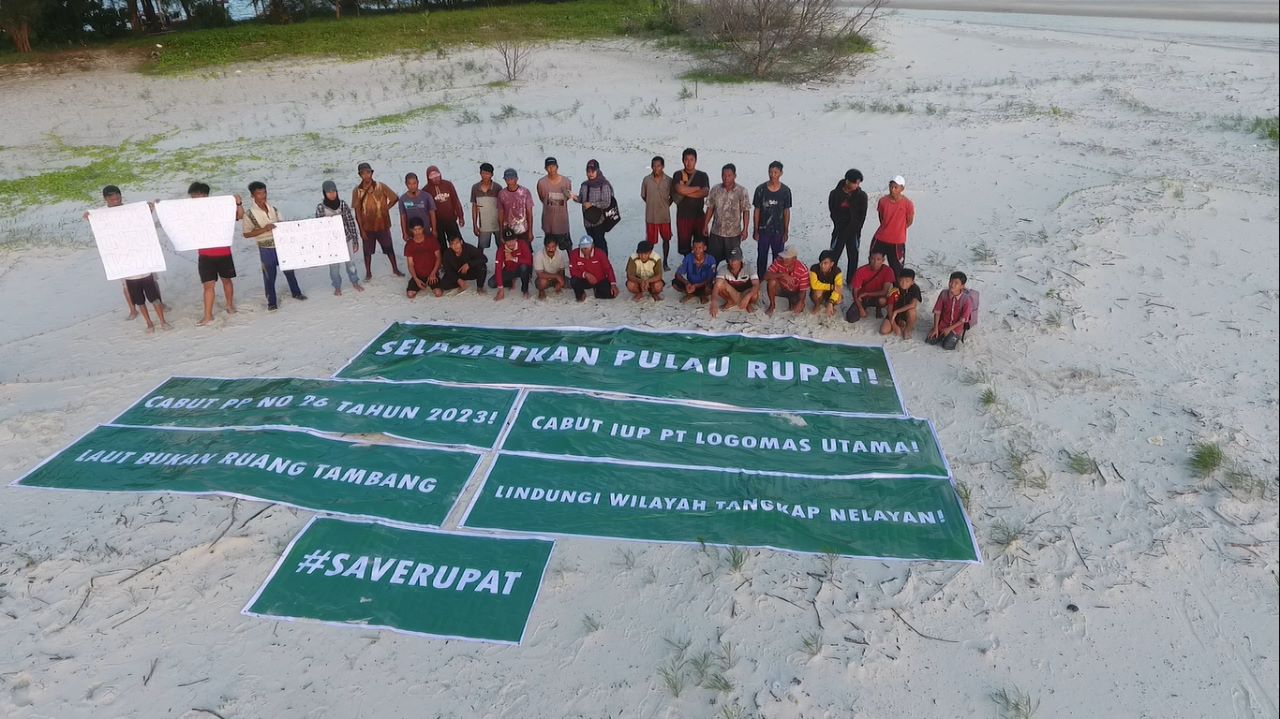 WALHI Riau Apresiasi Pemberhentian Kegiatan Tambang Pasir Laut di Pulau ...